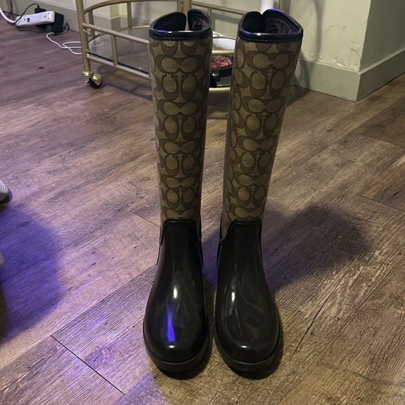 Coach | Shoes | Coach Rain Boots | Poshmark